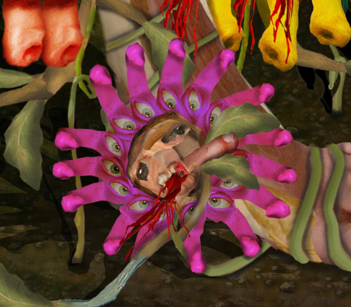 Hungry Flowers 2024 Open Edition Print - Etsy