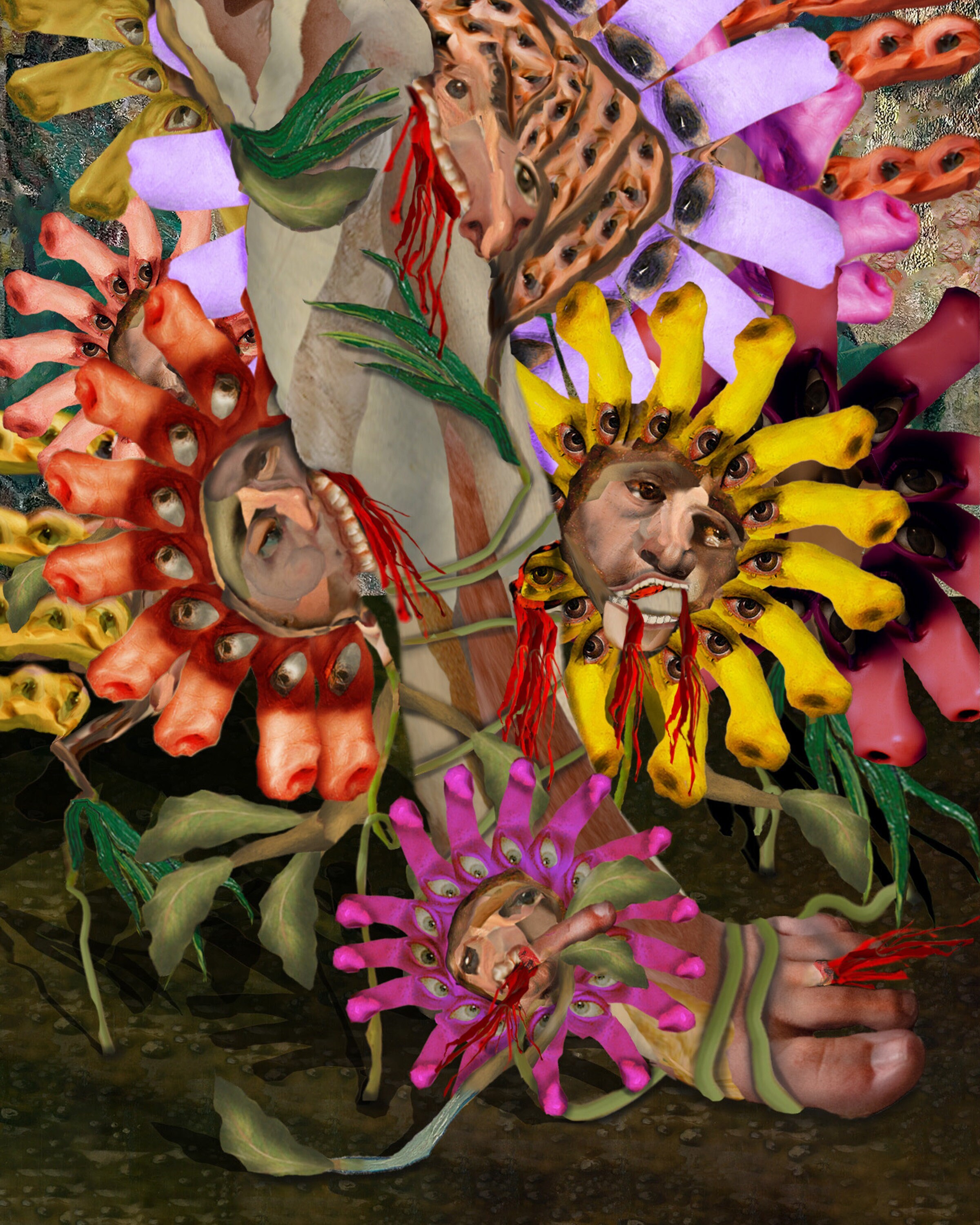 Hungry Flowers 2024 Open Edition Print - Etsy