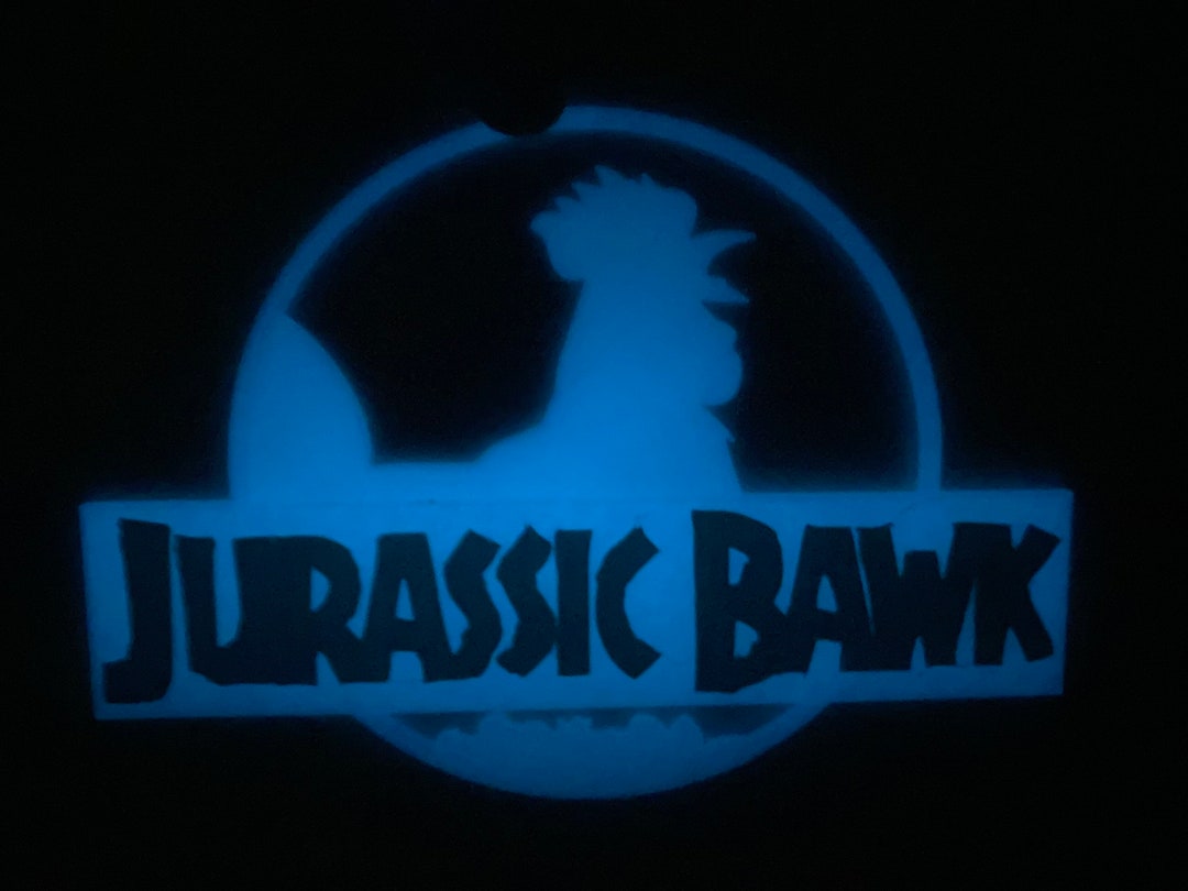 Chicken Coop Sign - Jurassic Bawk - Etsy