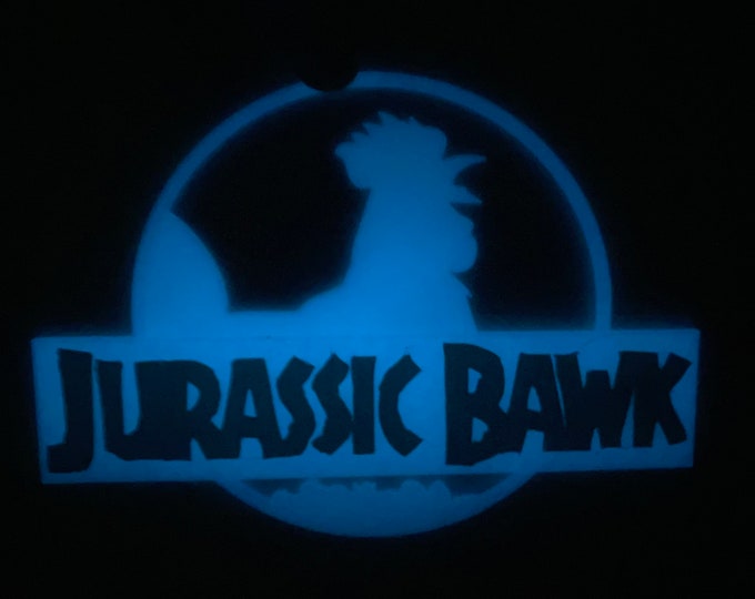 Chicken Coop Sign Jurassic Bawk T-rex Dinosaur Outdoor Wood Chicken ...