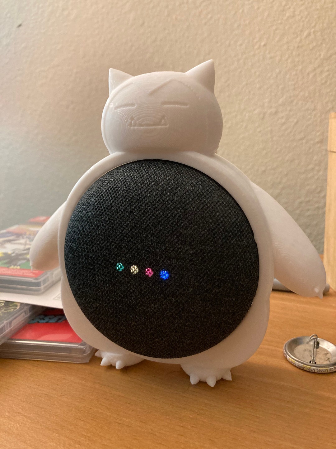 Google Home Stand snorlax - Etsy
