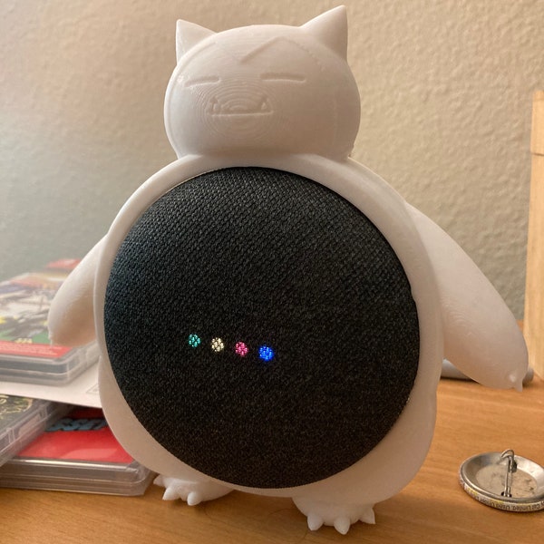 Google Home Mini Snorlax - Etsy