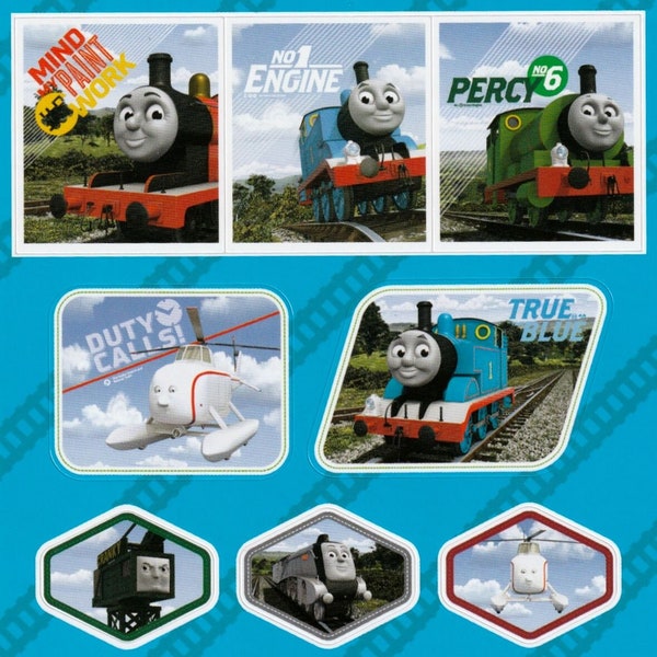Thomas the Tank Engine Stickers - Etsy
