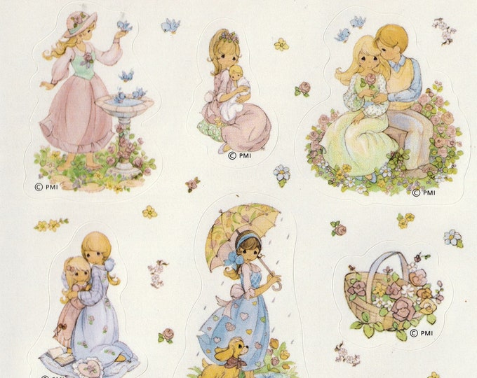 Vintage 1980s 1990s 2000s Hallmark Precious Moments Adults Sticker ... Vintage 1980s 1990s 2000s Hallmark Precious Moments Adults Sticker ...
