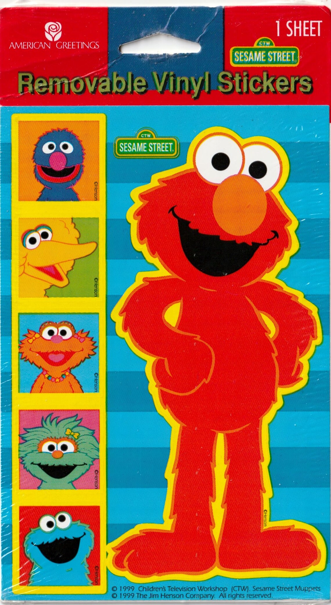 Vintage 1980s 1990s 2000s Sesame Street Sticker Sheets, You Choose One ...