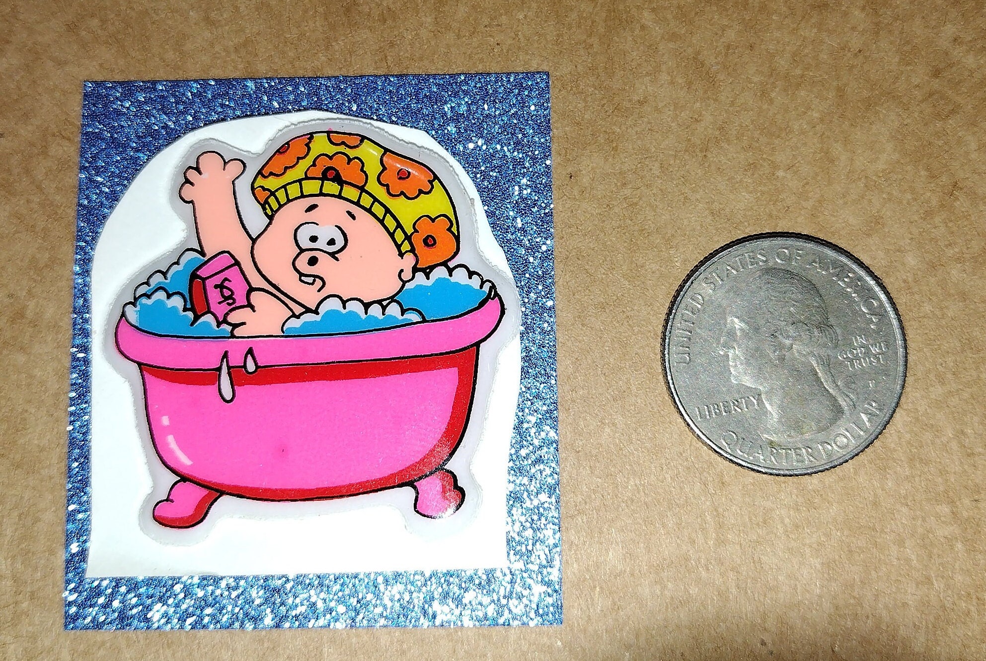 1980s Vintage Alvin and the Chipmunks in Bubble Bath, 1984 Puffy ...