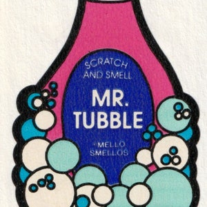 Set 4: Mello Smello Vintage 1980s/90s Scratch & Sniff Sticker, Root ...