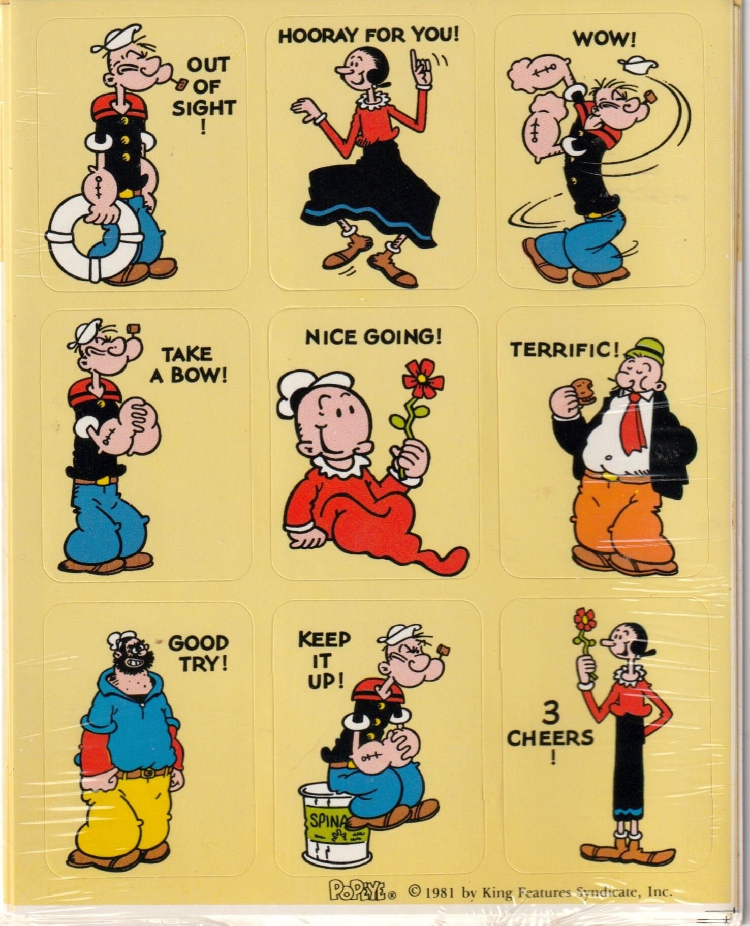 Popeye Characters