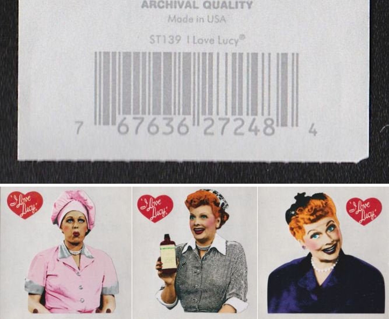 I Love Lucy TV Show Scrapbooking Stickers Choose 1 Lucille - Etsy
