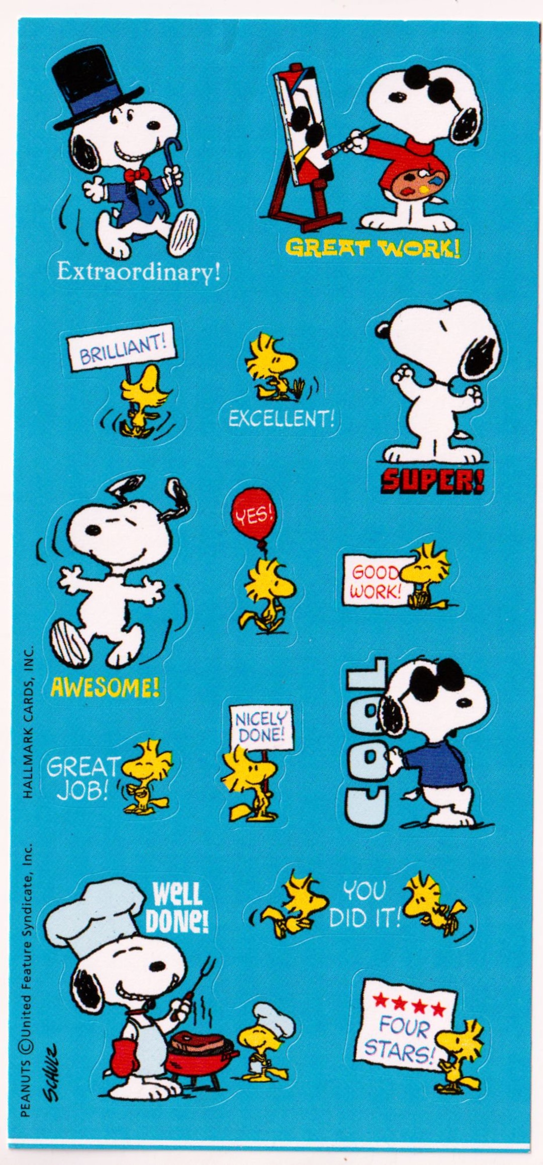 Vintage 1980s 1990s 2000s Sticker Sheet, American Greetings (AGC ...