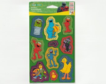 Sesame Street Sticker Sheets - Etsy