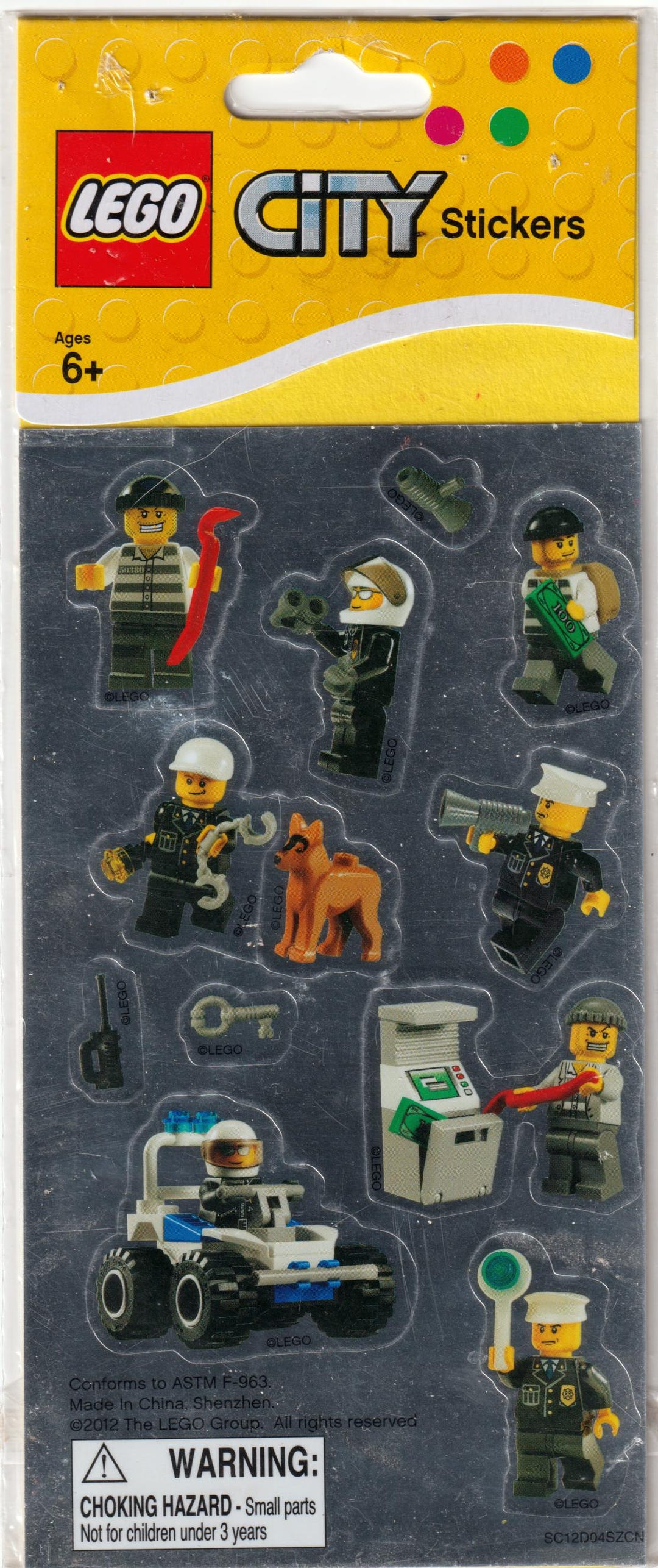 Vintage 2000s Lego City Foil Sticker Sheets (2) Sealed Package - Etsy