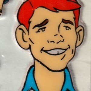 1980s Vintage Puffy Stickers, the Fonz and the Happy Days Gang Cartoon ...