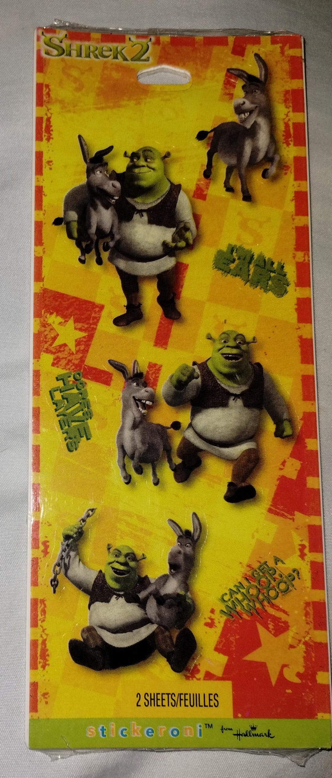 Shrek 2 Yellow Logo