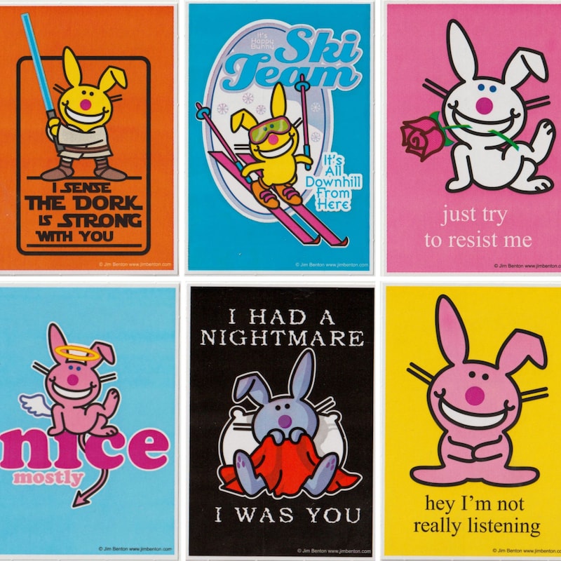 Psycho Bunny Sticker - Etsy