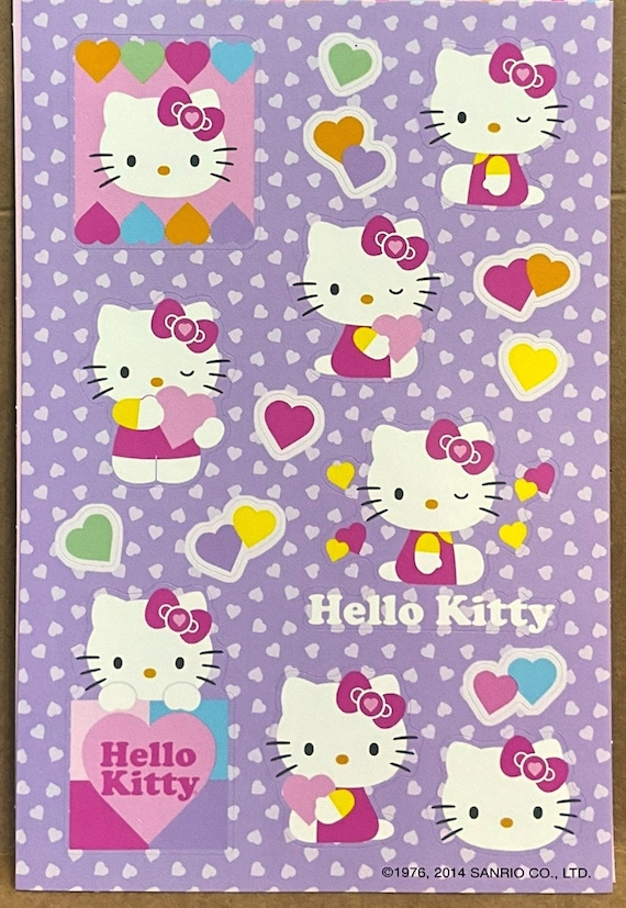 Schattig Hello Kitty Snor Behang Hello Kitty Stof, 100% Katoenen Stof,