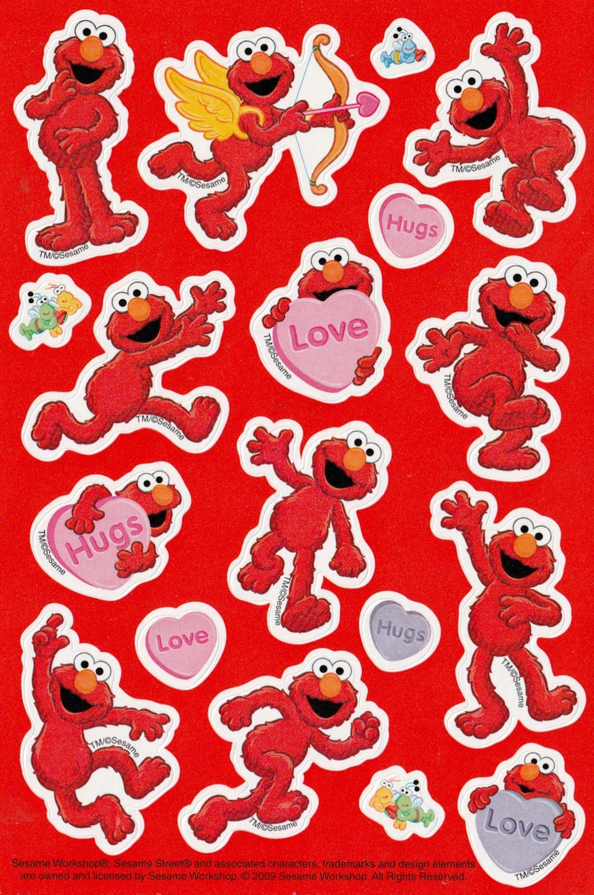 Vintage 1980s 1990s 2000s Sesame Street Sticker Sheets, You Choose One ...