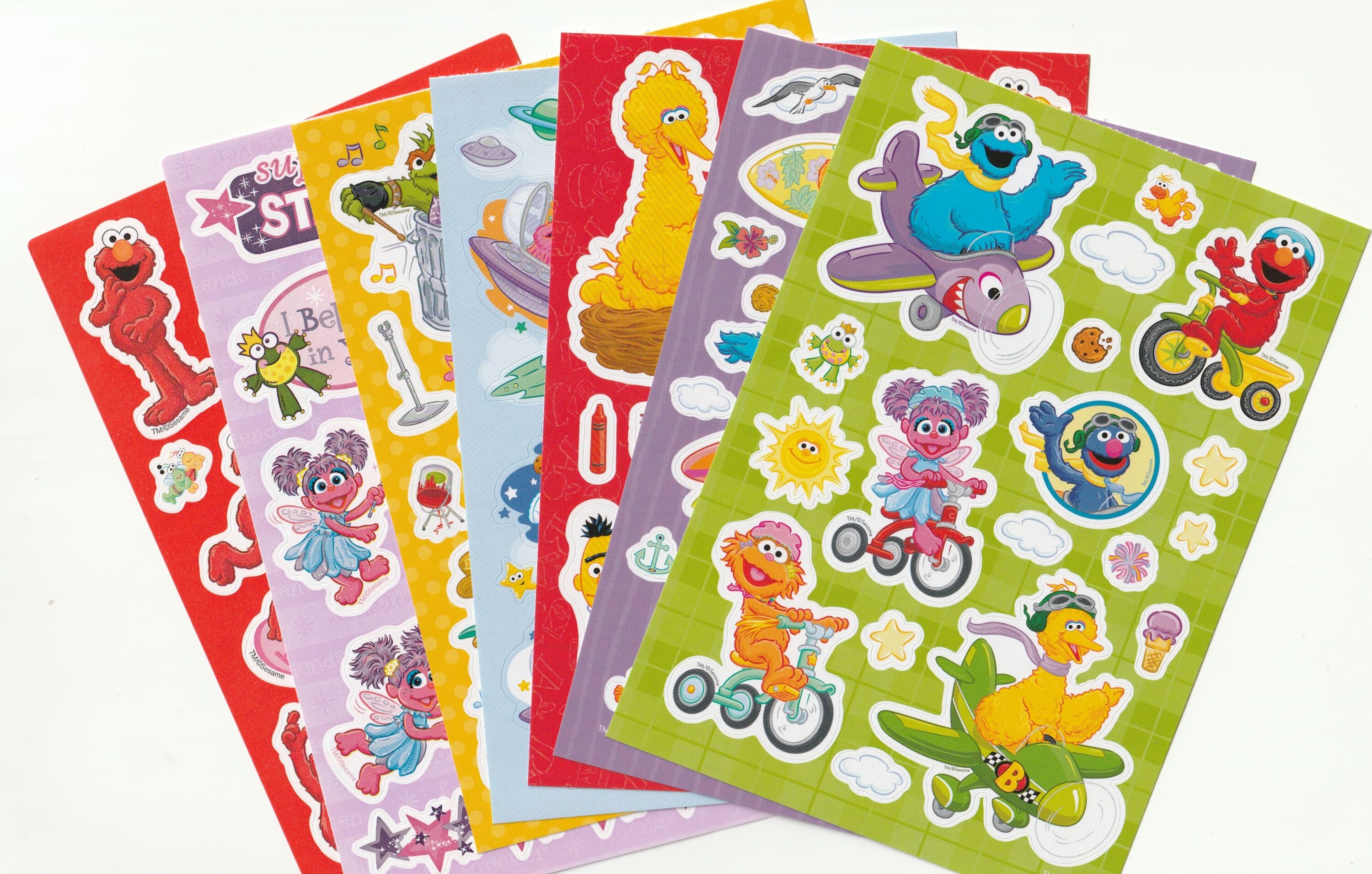 Vintage 1980s 1990s 2000s Sesame Street Sticker Sheets, You Choose One ...