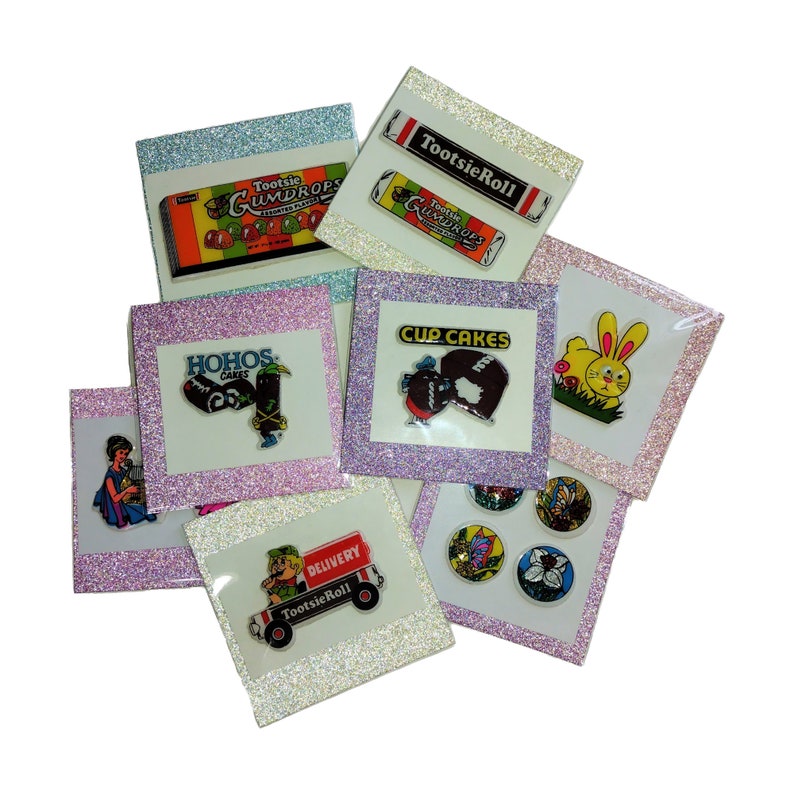 1980s 1990s 2000s Vintage RUSS Puffy Partners Stickers Set of - Etsy