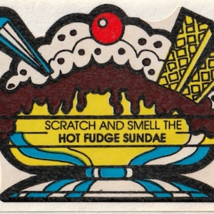 Set 4: Mello Smello Vintage 1980s/90s Scratch & Sniff Sticker, Root ...