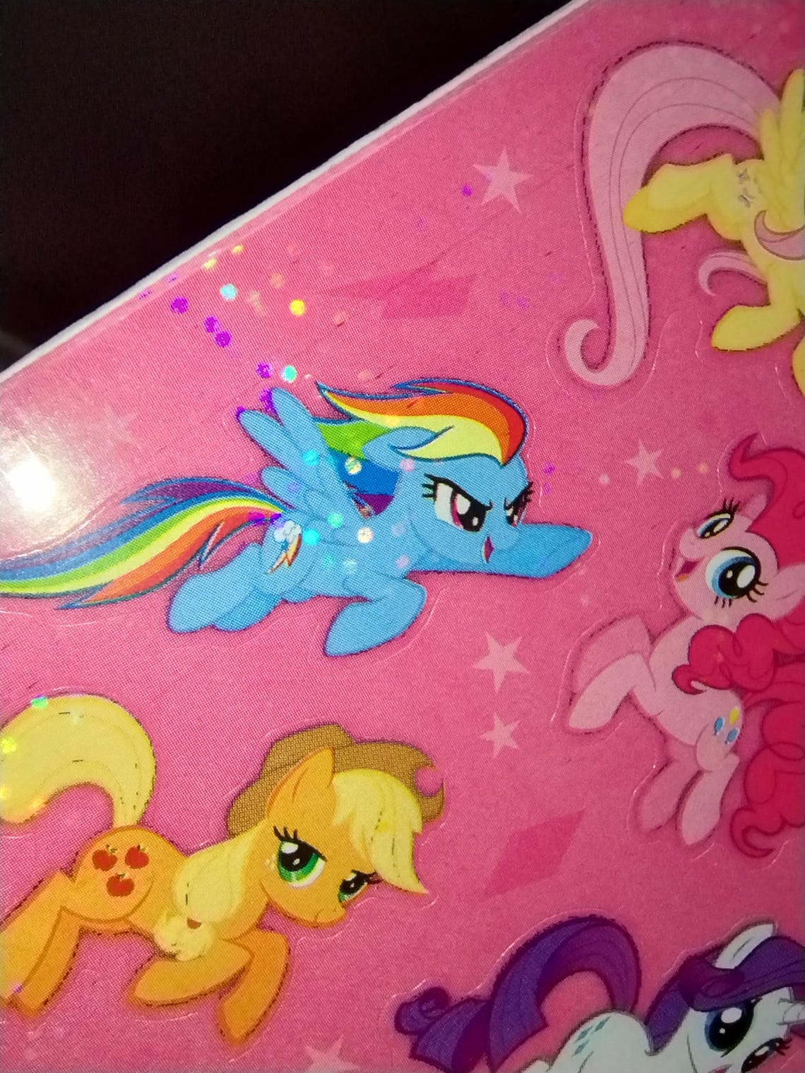 2017 My Little Pony Sticker Sheet, Single Loose Sheet, Hasbro, 80s 90s ...
