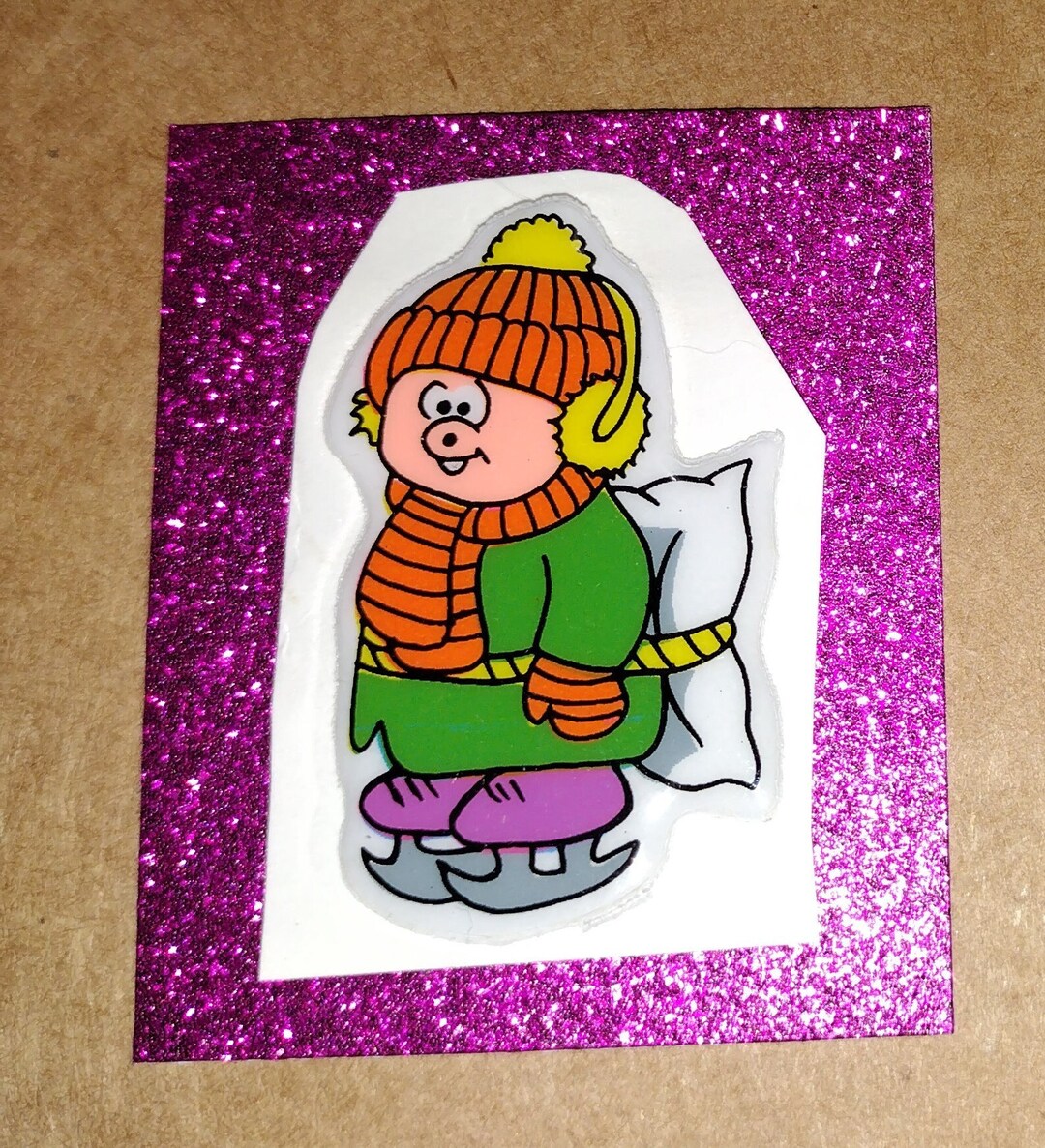 1980s Vintage Alvin and the Chipmunks With Ice Skates, 1984 Puffy ...