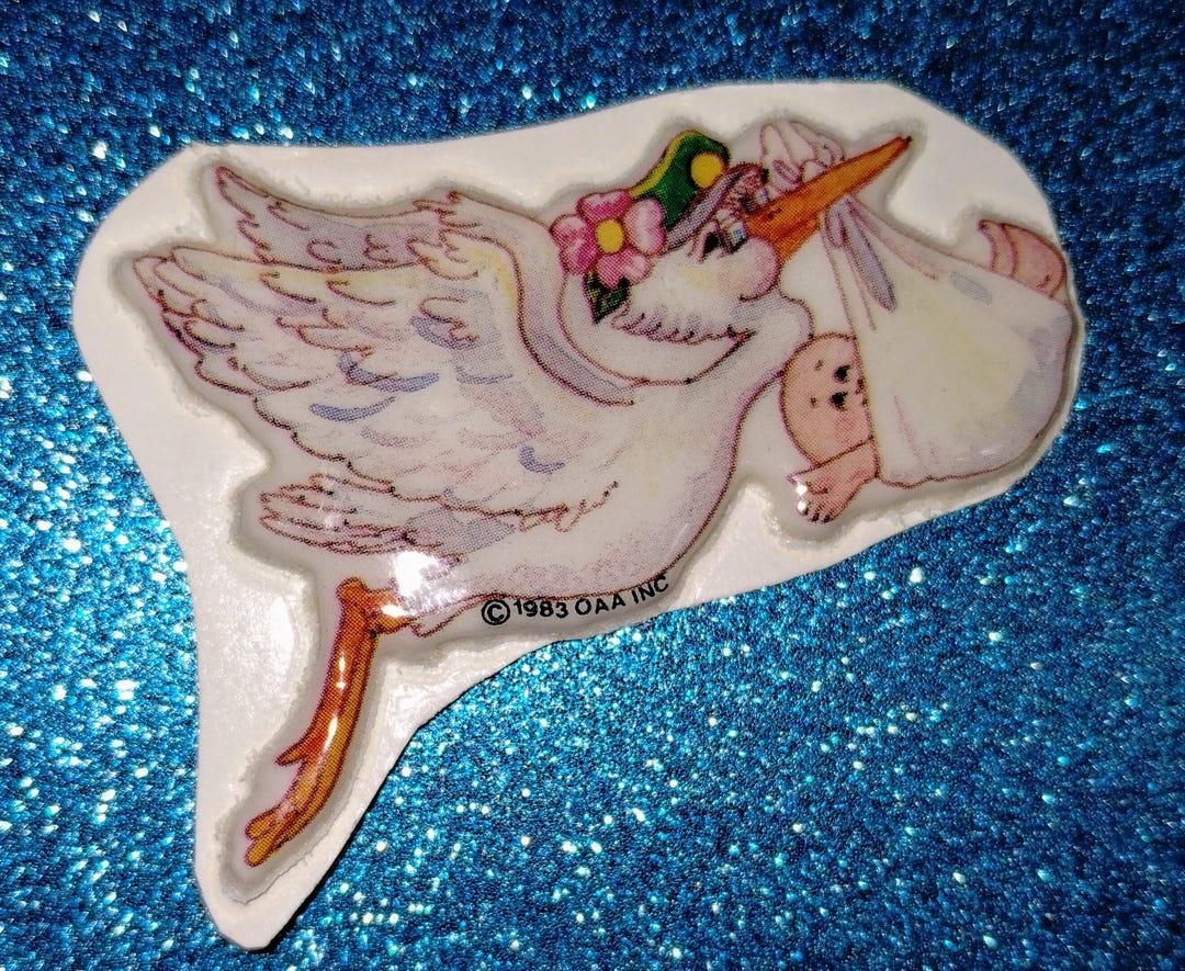 1980s Vintage Cabbage Patch Kids Puffy Sticker, Original Backing, CPK ...