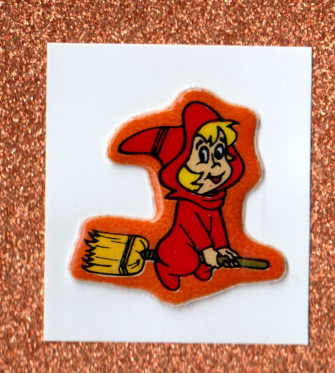 1980s 1990s 2000s Vintage Wendy the Good Little Witch Puffy Sticker ...