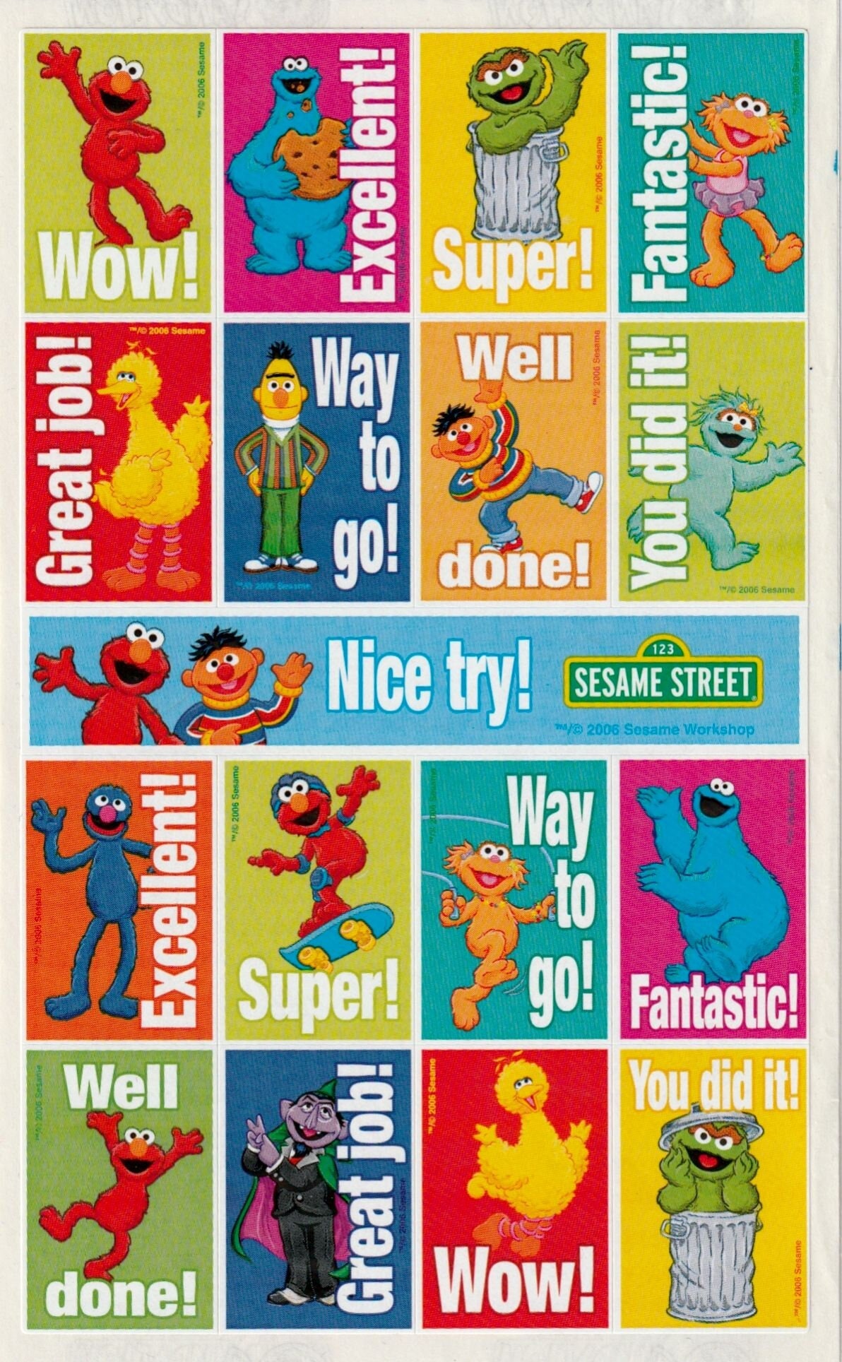 Vintage 1980s 1990s 2000s Sesame Street Sandylion Maxi Sticker - Etsy