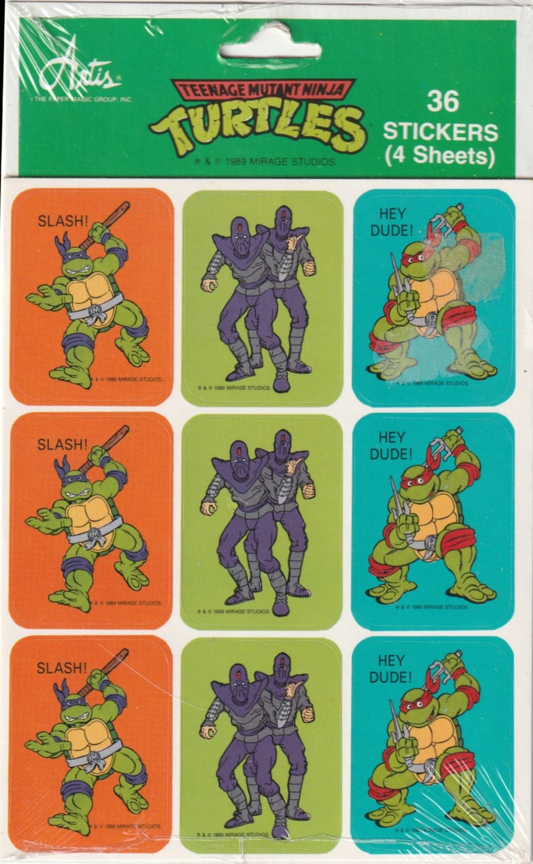 1980s 1990s 2000s Vintage Artis/eureka Teenage Mutant Ninja Turtles ...