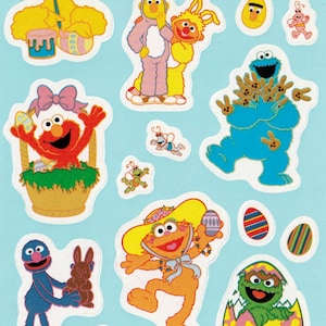 Vintage 1980s 1990s 2000s Sesame Street Sticker Sheets, You Choose One ...