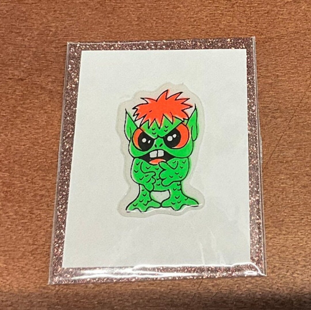 1980s 1990s 2000s Vintage Neon Orange & Green Cute Little - Etsy