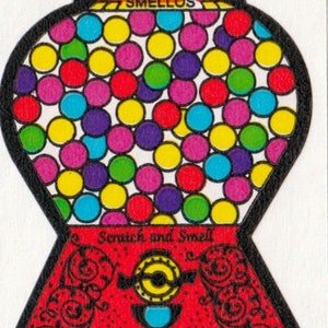 Set 4: Mello Smello Vintage 1980s/90s Scratch & Sniff Sticker, Root ...