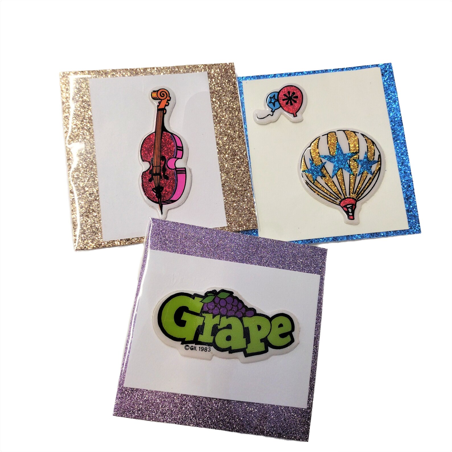 1980s 1990s 2000s Vintage RUSS Puffy Partners Stickers Set of - Etsy