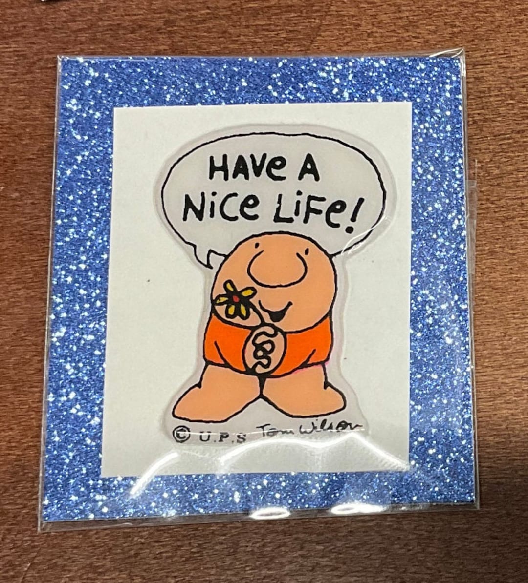 1980s 1990s Vintage Puffy Sticker -ziggy "have A Nice Life" on Original ...