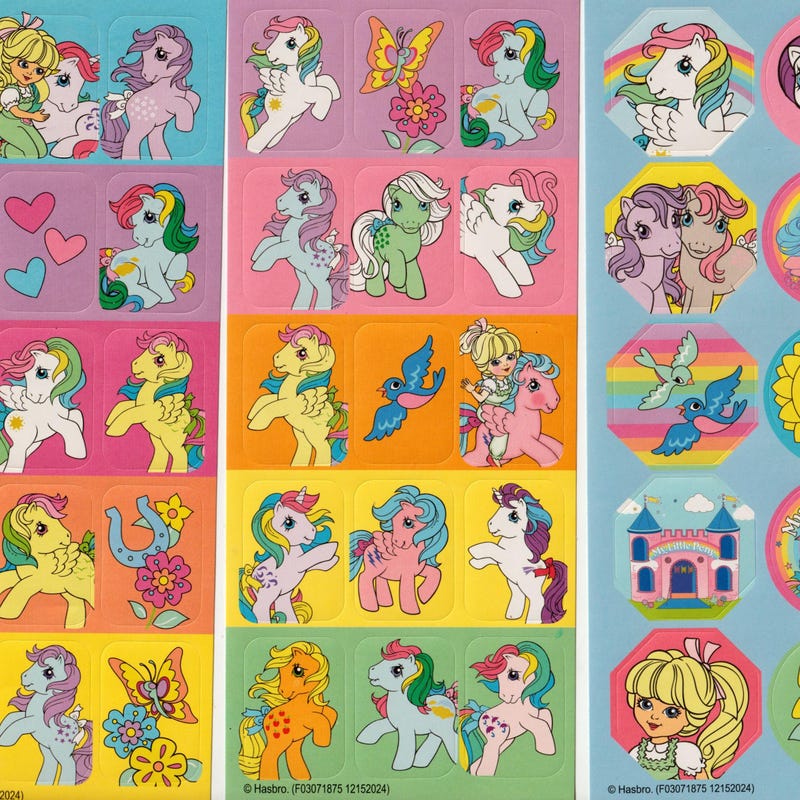My Little Pony Stickers - Etsy