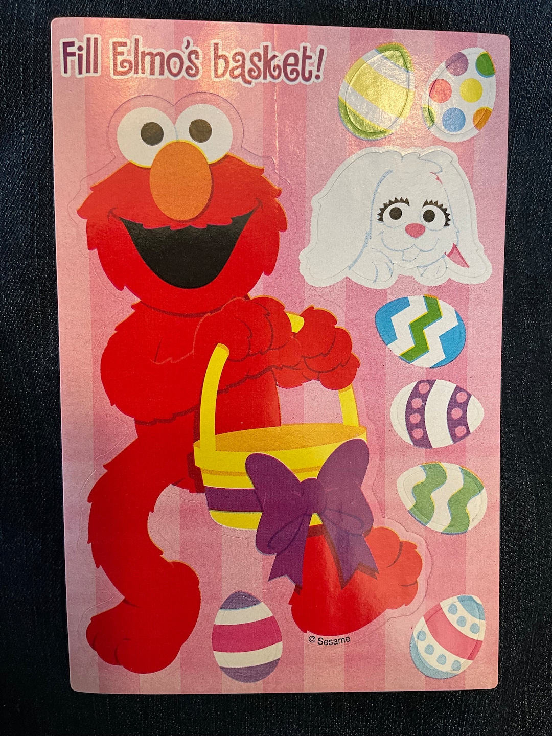 2003 Sesame Street Sticker Sheet of Elmo by American Greetings, Fill ...