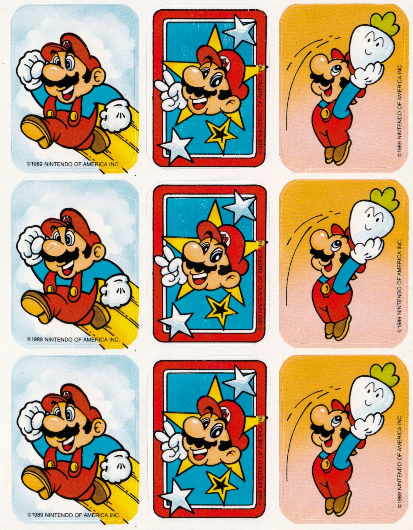 Vintage 1980s 1990s Super Mario Bros Sticker Sheet Popular - Etsy Canada