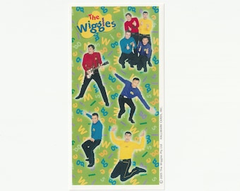 Vintage 1980s, 1990s, 2000s the Wiggles Sticker Sheet - Etsy
