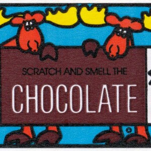 Set 4: Mello Smello Vintage 1980s/90s Scratch & Sniff Sticker, Root ...