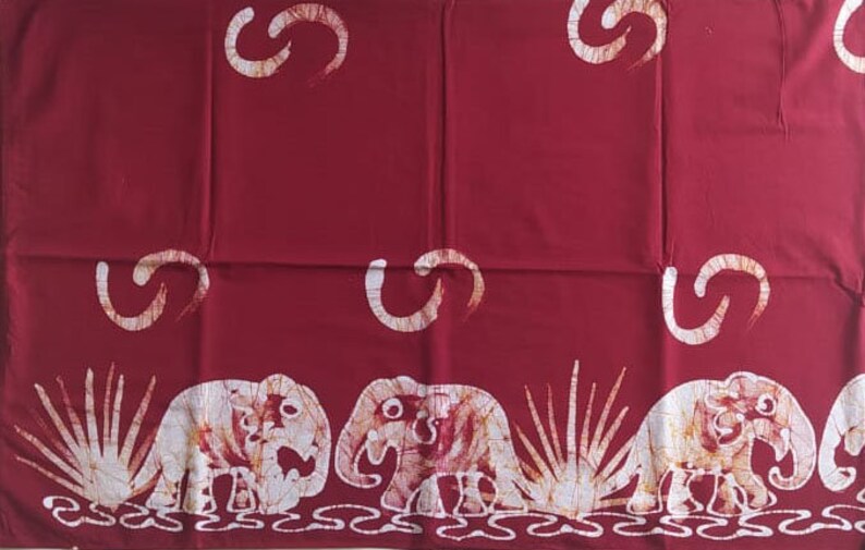 Handmade Cotton Batik Sarong Pareo Lungi for Men Comfortable ...
