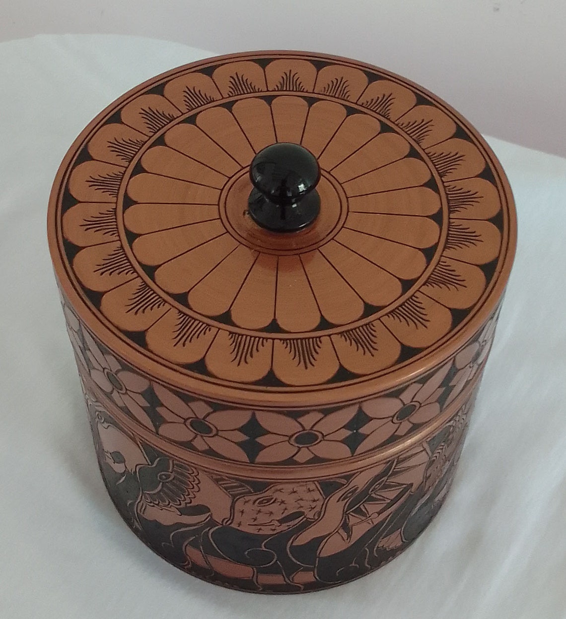 Traditional Sri Lankan Container Storage Box Jewelry Box Hand - Etsy