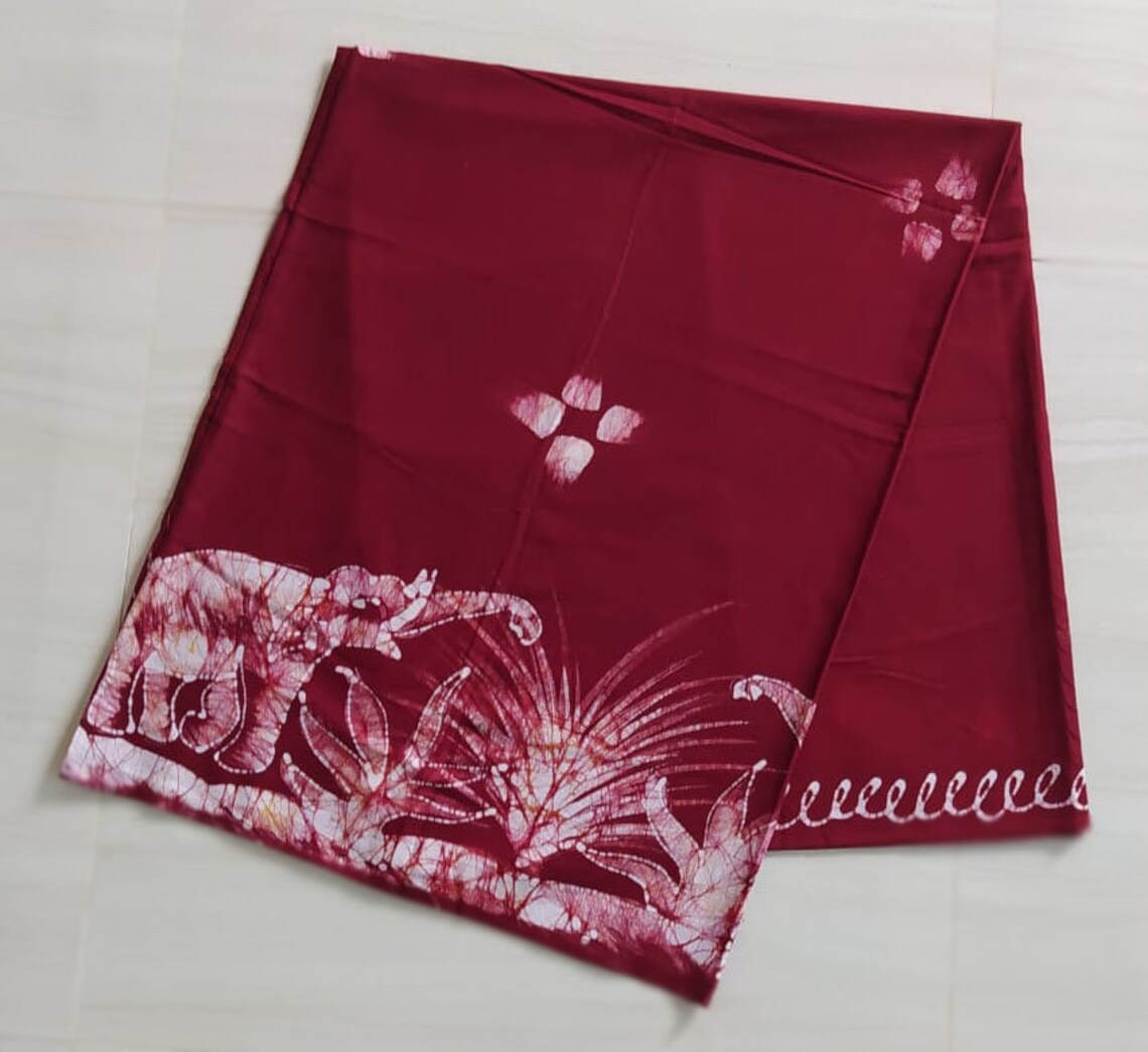 Handmade Cotton Batik Sarong Pareo Lungi for Men Comfortable ...