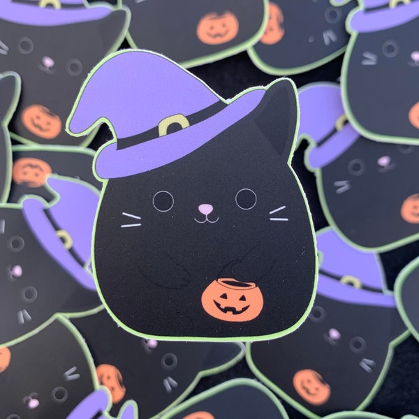 Black Cat Squishmallow - Etsy