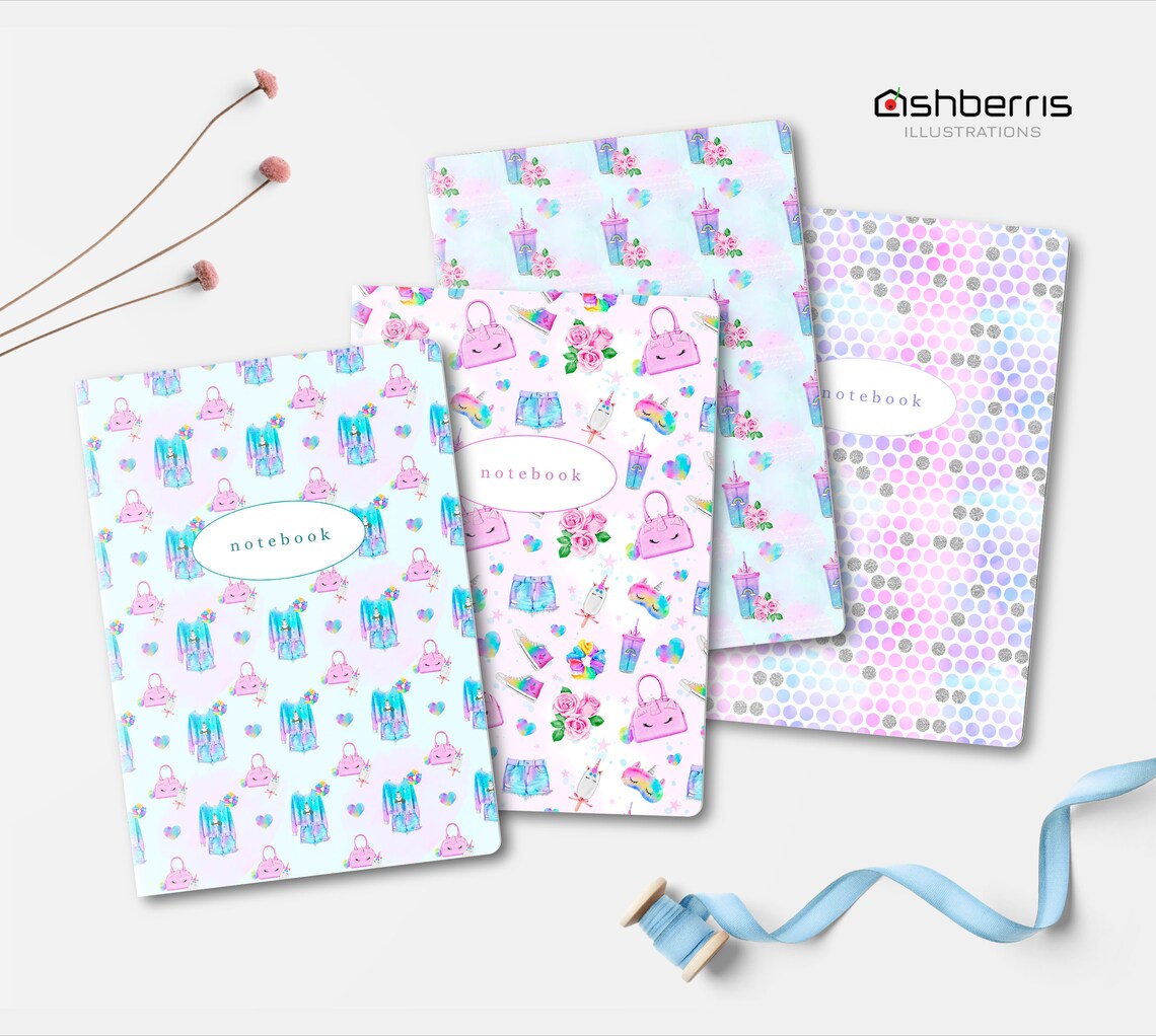 Unicorn Paper Digital Unicorn Pattern Paper Colorful Paper - Etsy