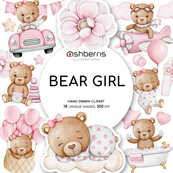 Baby Girl Clip Art - Etsy