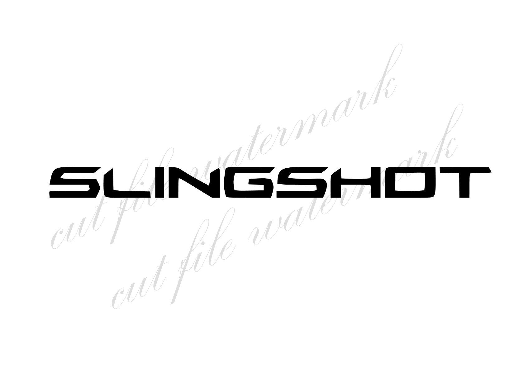 Slingshot Polaris Cut Files SVG & Studio 3 File for Silhouette Brother ...