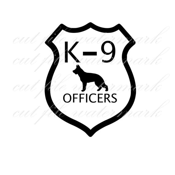 K 9 Unit Dog Police Partner Cut Files SVG & Studio 3 File for - Etsy