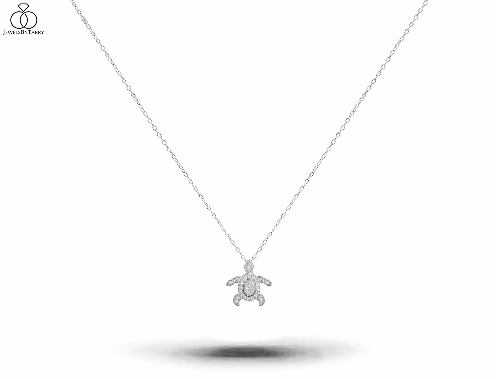 10k 14k 18k Solid Gold Turtle Necklace / Sea Life Turtle - Etsy