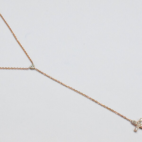 Cross Lariat - Etsy